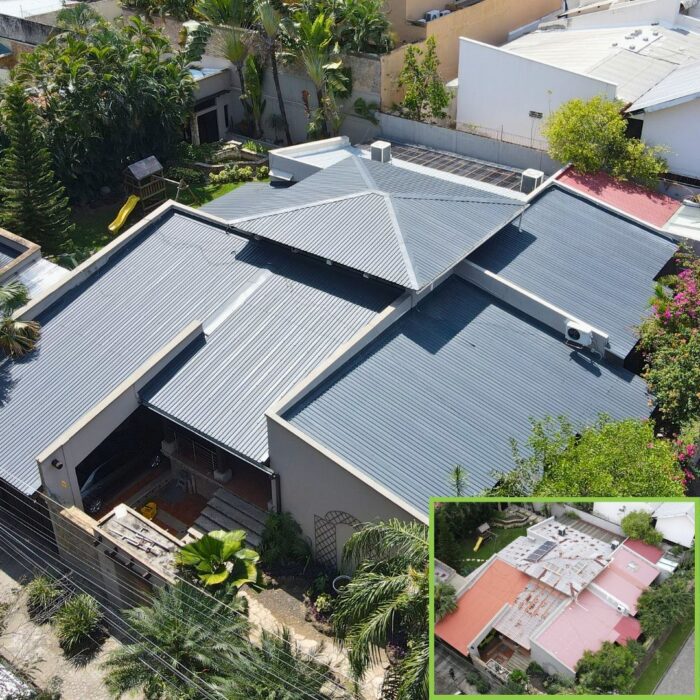 Lámina Tipo Teja Galvanium® Gris texturizado - Aluminium