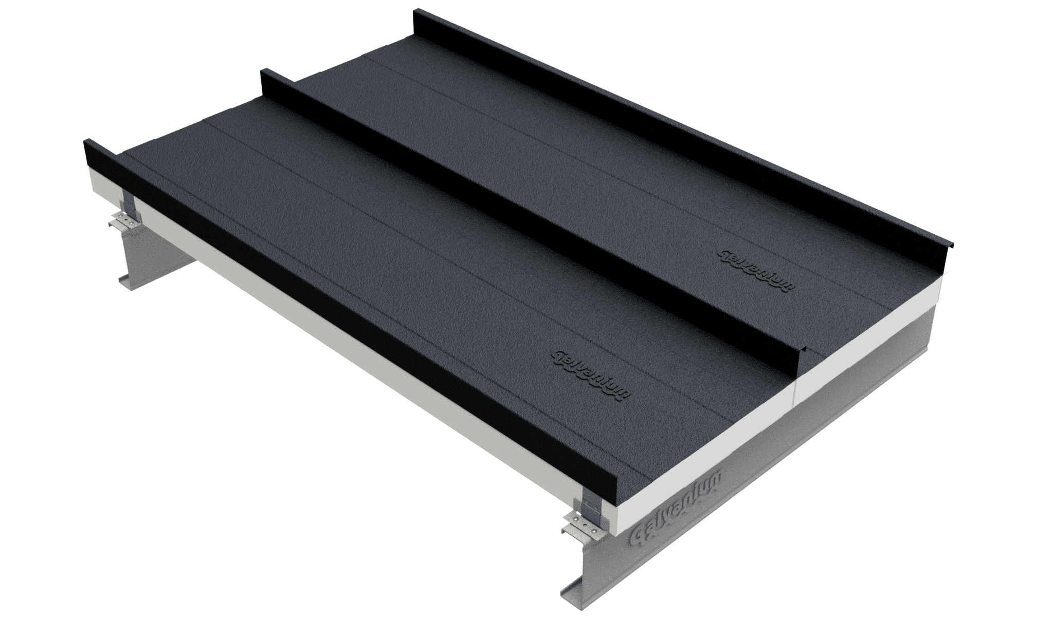 Lámina Galvanium® Seamlock Standing Seam Sandwich Panel - Aluminium